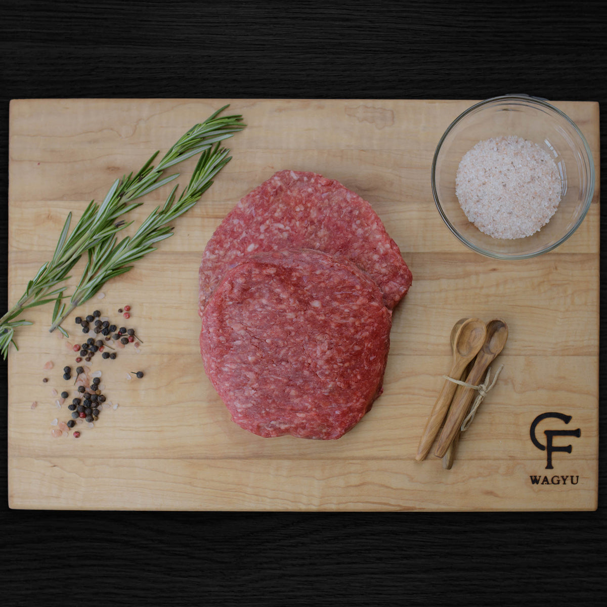 Large Burger Patty Bundle (5 lbs.) – Caroland Farms Wagyu